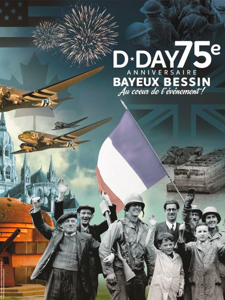 75th Anniversary of the D-Day in Normandy • Hotel de Sainte Croix